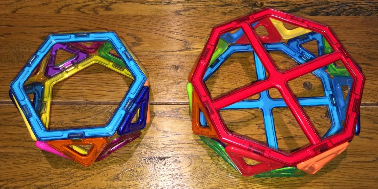 Magforming the Johnson Solids – Richard Elwes – mathematician and writer